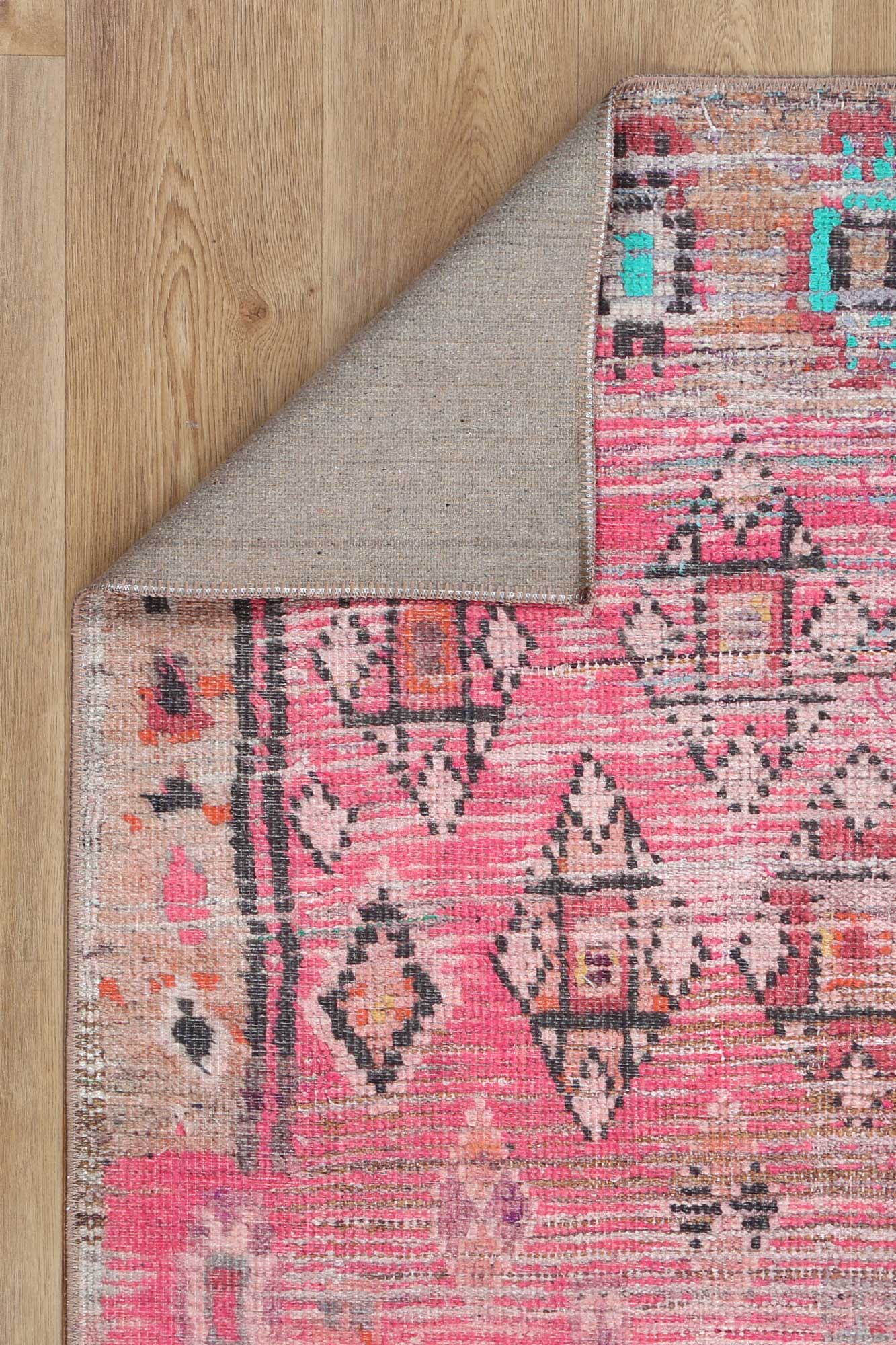 Vintage Chaima Tribal Rose Rug – The Rug Collective™