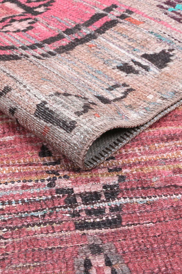 Vintage Chaima Tribal Rose Rug – The Rug Collective™