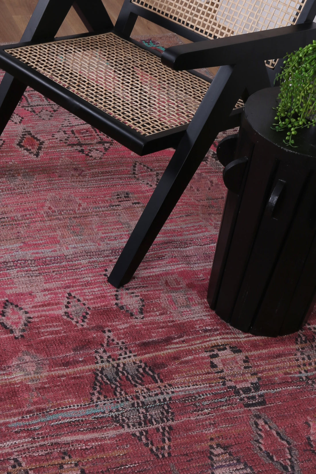 Vintage Chaima Tribal Rose Rug – The Rug Collective™